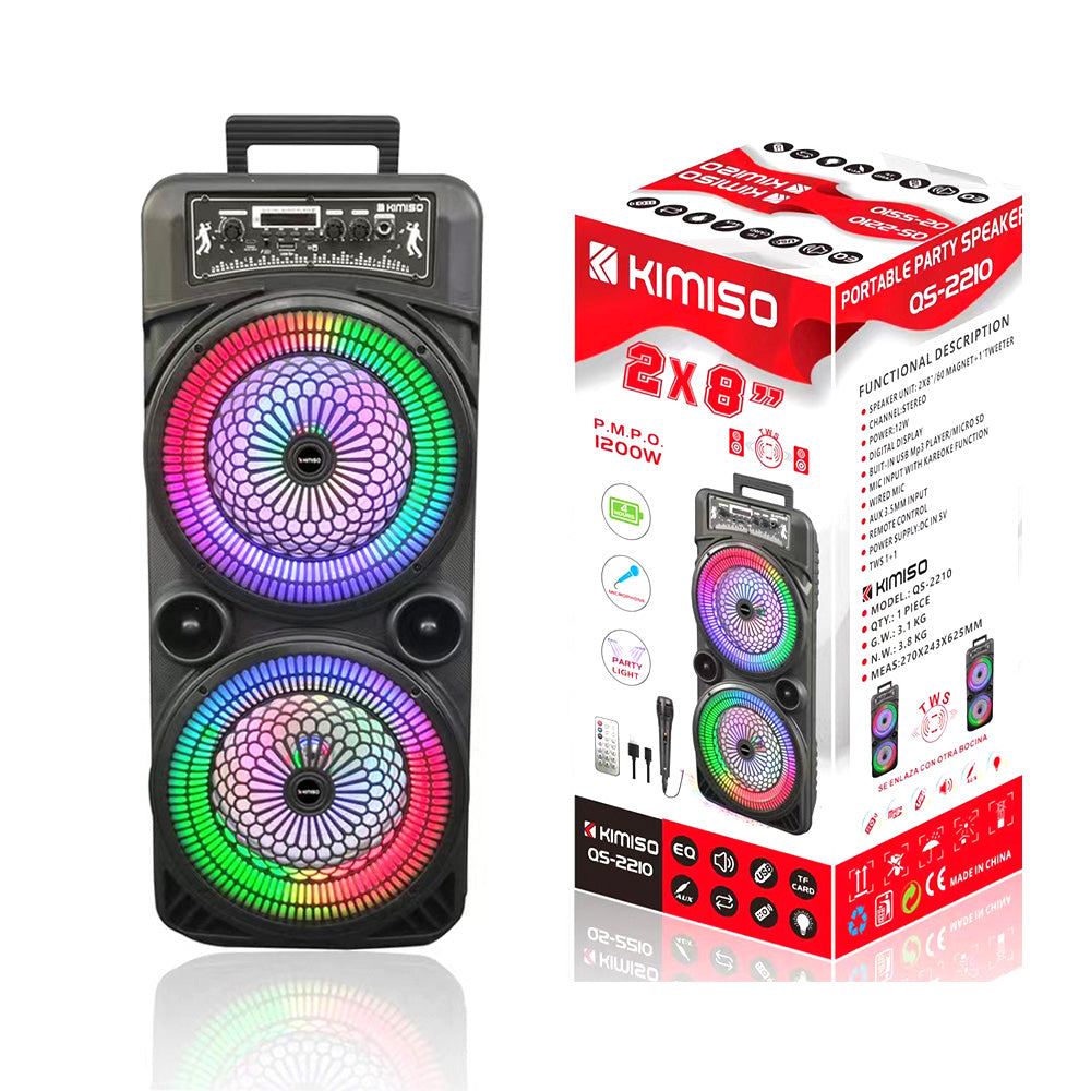 PARLANTE BLUETOOTH KIMISO QS-2210 – Klicel SA